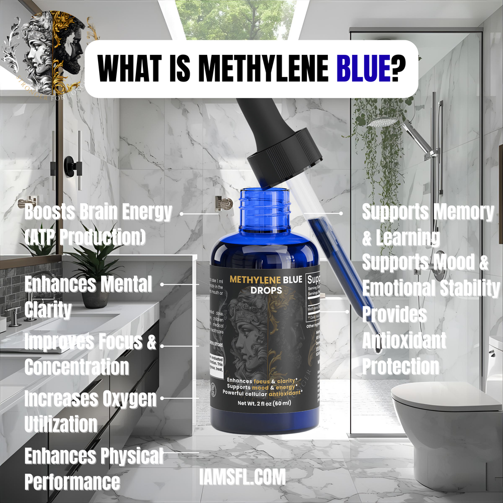 100% Pure Methylene Blue Drops (Made in USA) – Stronger For Longer ...